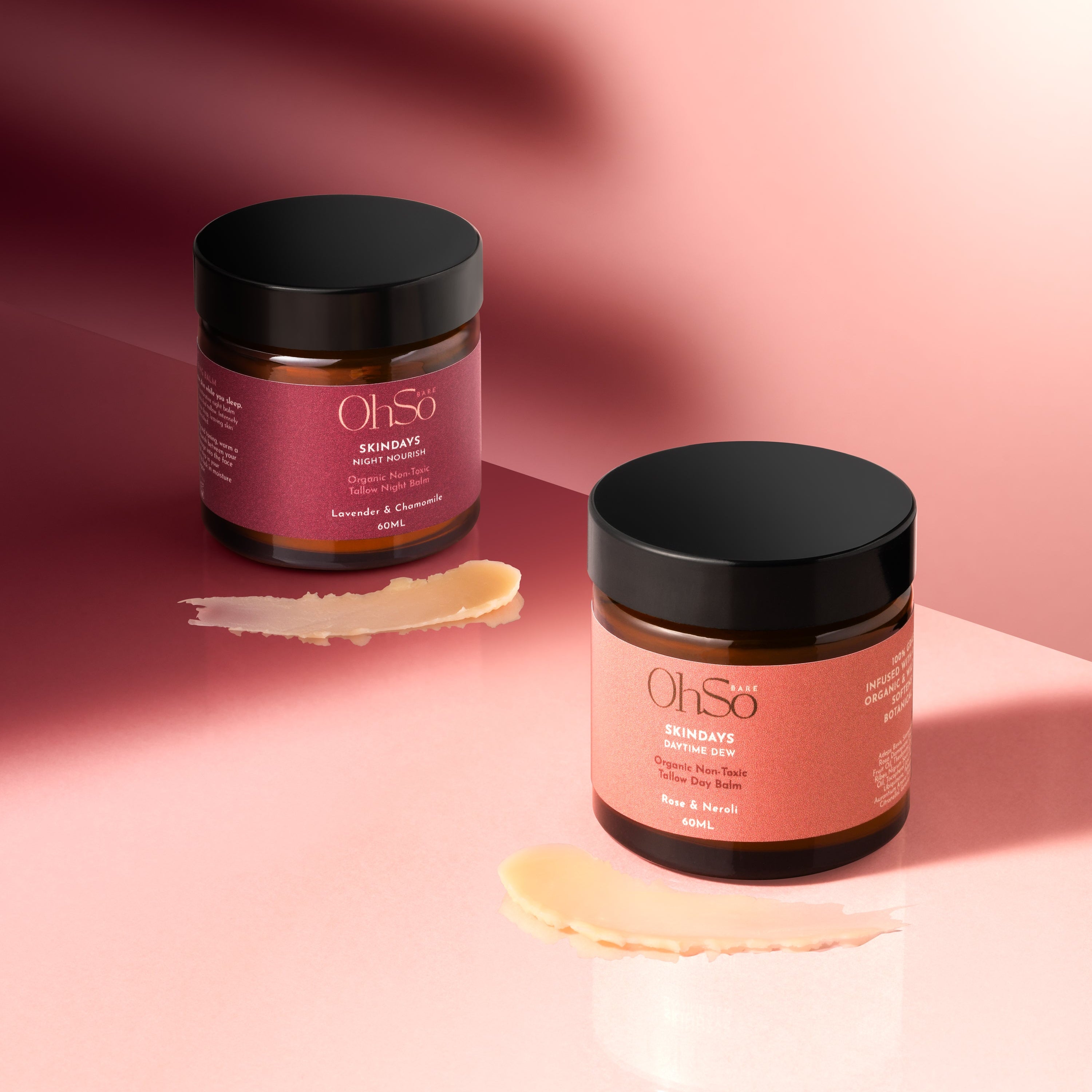 Tallow Day and Night Cream Bundle – OhSo Bare